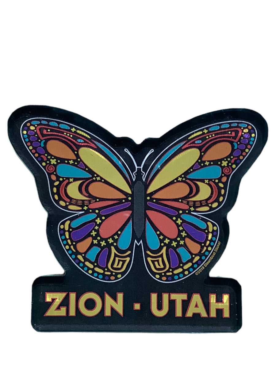 Coco Butterfly Colorful Magnet