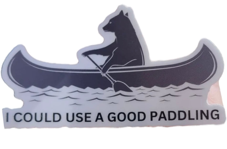 Good Paddling Sticker